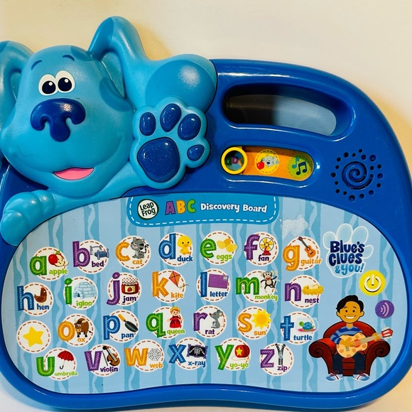 Leapfrog | Toys | Leap Frog Blues Clues You Abc Discovery Board | Poshmark